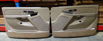 2003-2006 CHEVY GMC SILVERADO SUBURBAN TAHOE Interior Door Trim Panels ...