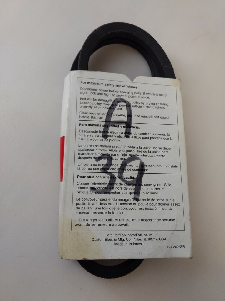 Dayton Bando Premium V-Belt A39 6A146G | eBay