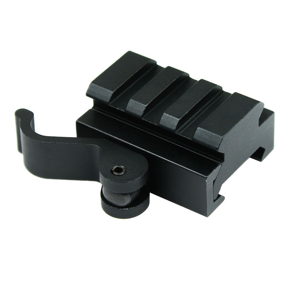1/2" QD Riser Mount Quick Detach 3/5/7/9 Slots Picatinny Mount for Red ...