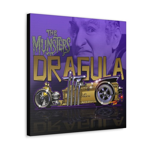 MUNSTERS DRAGULA TV Show Concept Art Canvas MASTERPRINT 3 Sizes | eBay