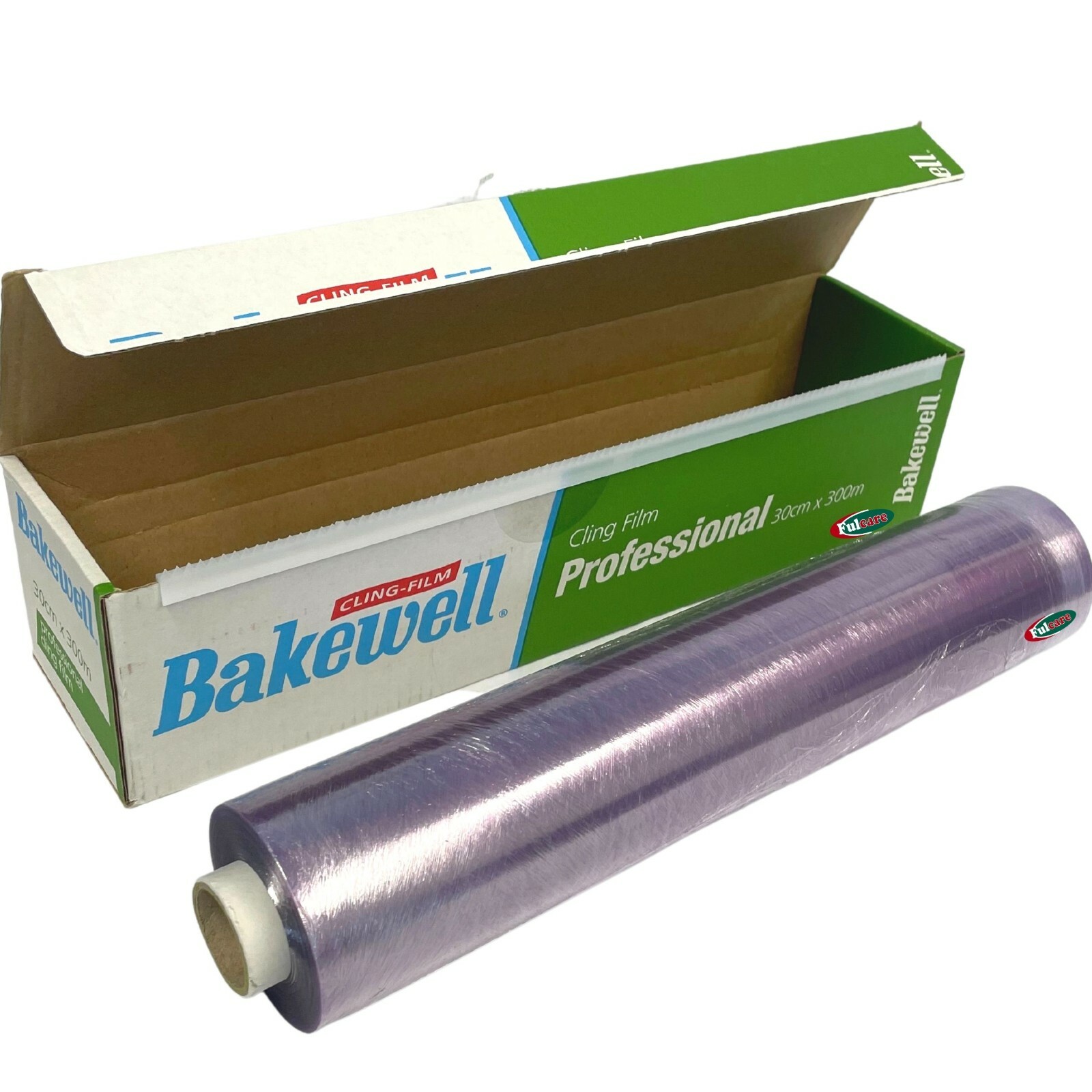 Bakewell Professional Kitchen Cling Film Clear Food Wrap Cutter Box ...