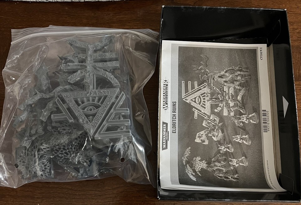Warhammer 40k: Eldritch Ruins Terrain Set - New In Box Rare OOP Limited ...