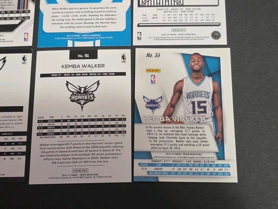 Kemba Walker Lot - 11 Different Cards | eBay