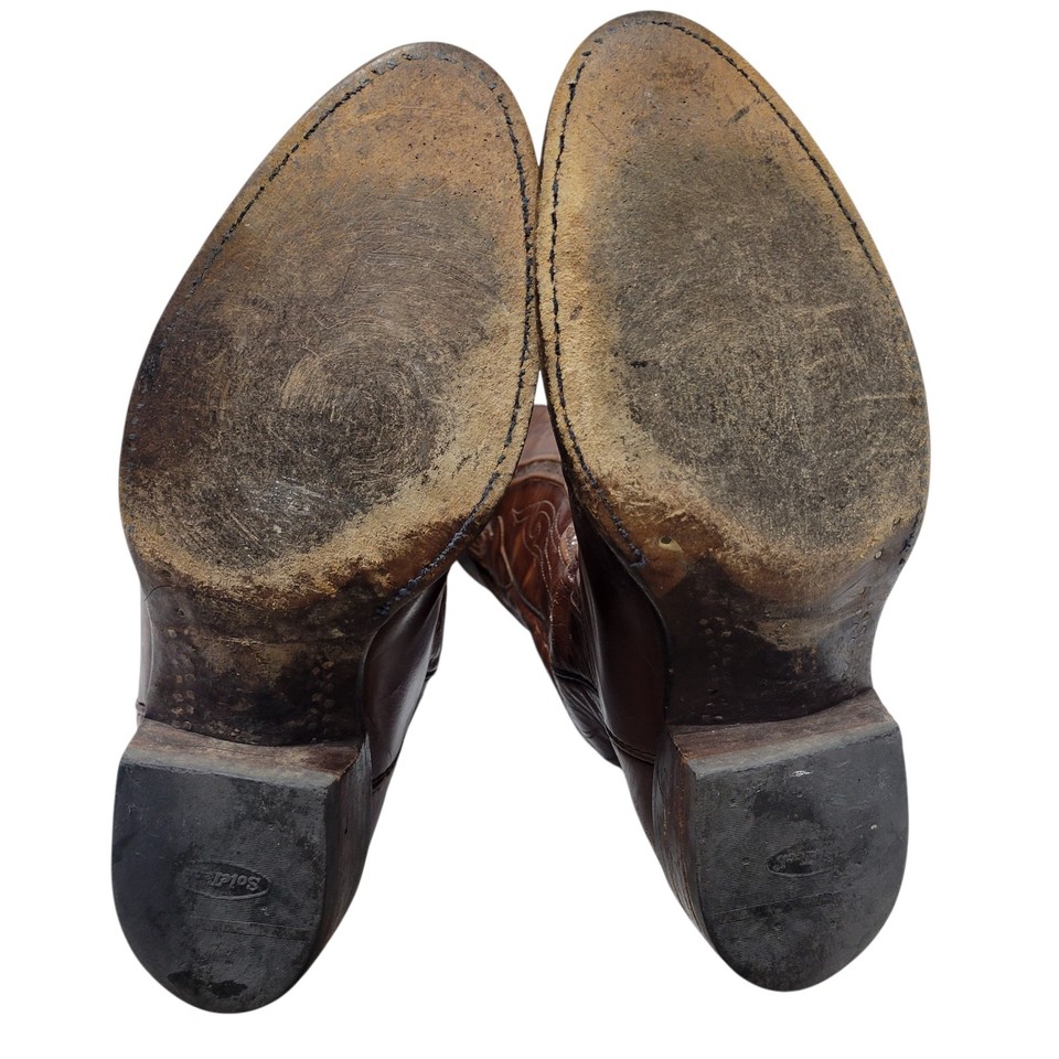 Lucchese 1883 Style L151163 Handmade Western Cowboy Leather Boots 10EE ...