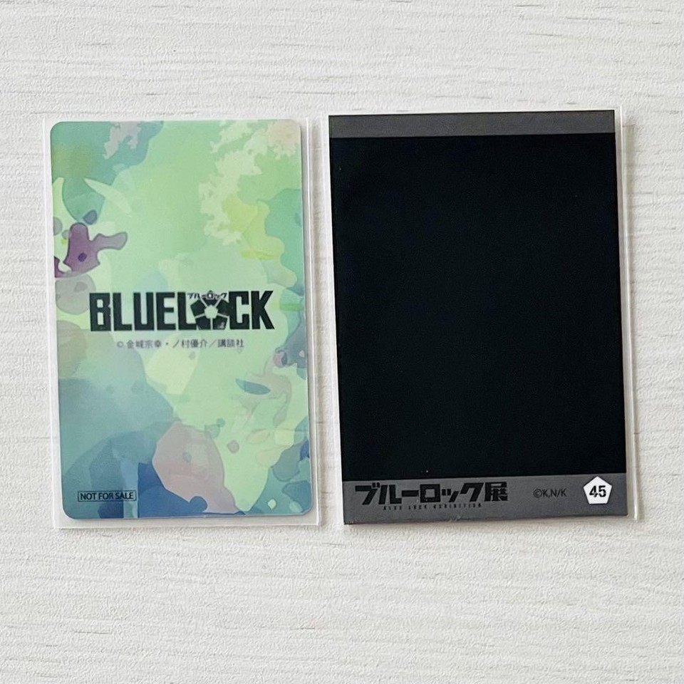 Blue Lock Blue Lock Yoichi Isagi Set Muzzle Bonus Card Pashacolle Card ...