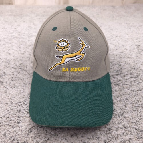 South Africa Springbok Hat Adult One Size SA Rugby Curved Bill ...