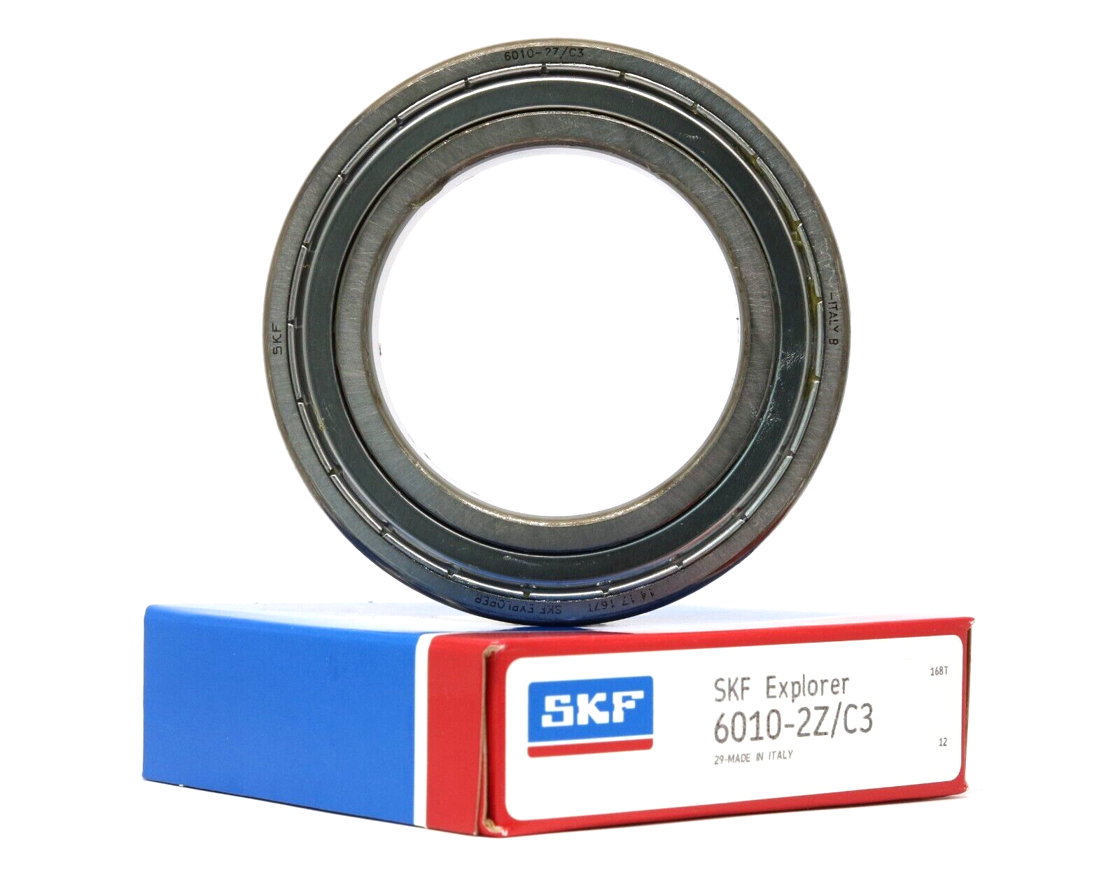 SKF 6010-2ZC3 Metal Shield Ball Bearing 6010 ZZ C3 50x80x16 mm *Free ...