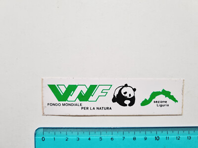 Autocollant Wwf Section Liguria Panda Timbre Vintage 80s Original | eBay