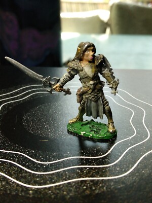 Vintage D&D Dungeons & Dragons Metal Miniature reaper painted female ...