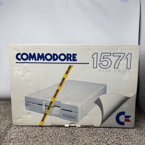 COMMODORE 1571 FLOPPY DRIVE FOR C64 64C VIC-20 C16 PLUS/4 128 TESTED ...