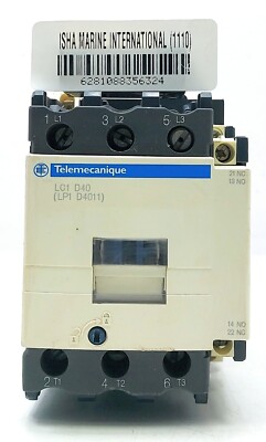 Schneider Electric LC1 D40 (LP1 D4011) Contactor IEC/EN 60947-5-1 | eBay