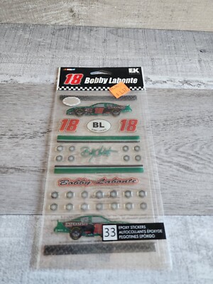 Jolee Nascar 18 Bobby Labonte Dimensional Stickers - New Retired ...