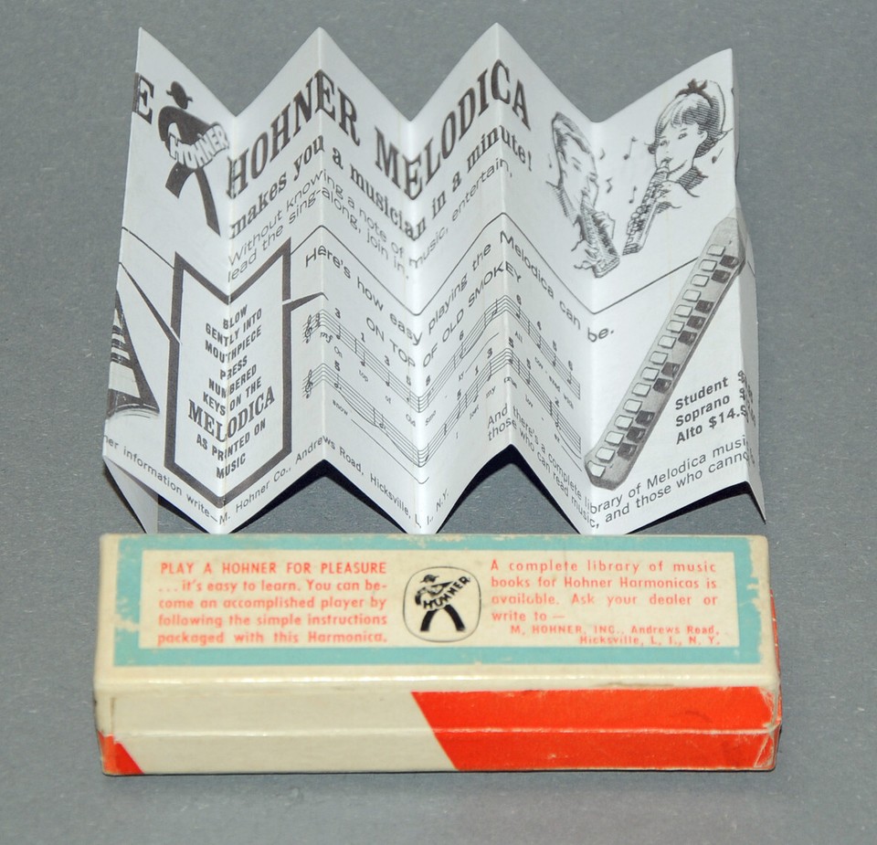 Beatles very rare vintage original ‘Harmonica’ Box, U.S.A. 1964, John Lennon | eBay