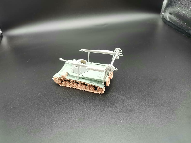 3D printing 1/72 German Heuschrecke IV b"Grasshopper" tank unpainted ...