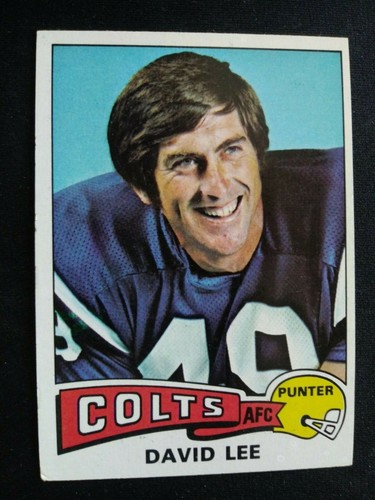 1975 Topps Football Card # 361 David Lee - Baltimore Colts | eBay