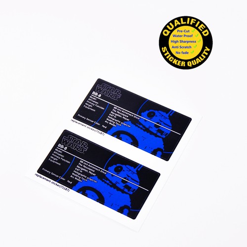 Replacement sticker for set 75187 Precut sticker | eBay