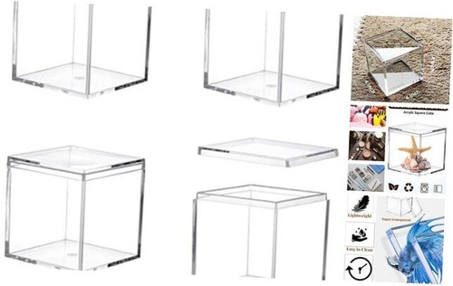 Acrylic Box Large Clear Acrylic Display Boxes with Lid Transparent ...