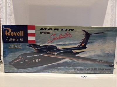 Revell 1/136 Scale Martin P6M Seamaster Airplane Model Kit # H244 ...