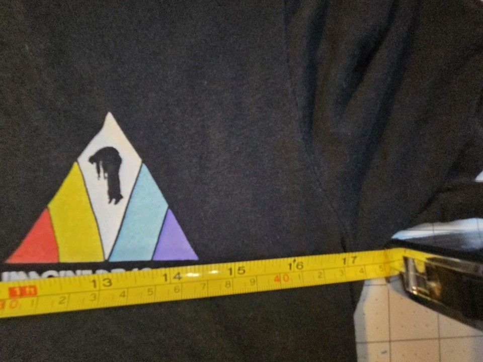 IMAGINE DRAGONS 2018 Evolve Tour Black T-Shirt Size S | eBay UK