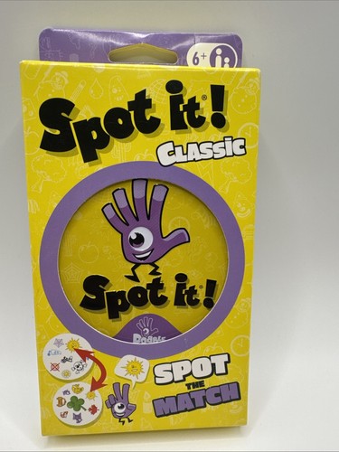 Spot It! Classic Card Game by Asmodee | Brand New Factory Sealed | 5 ...