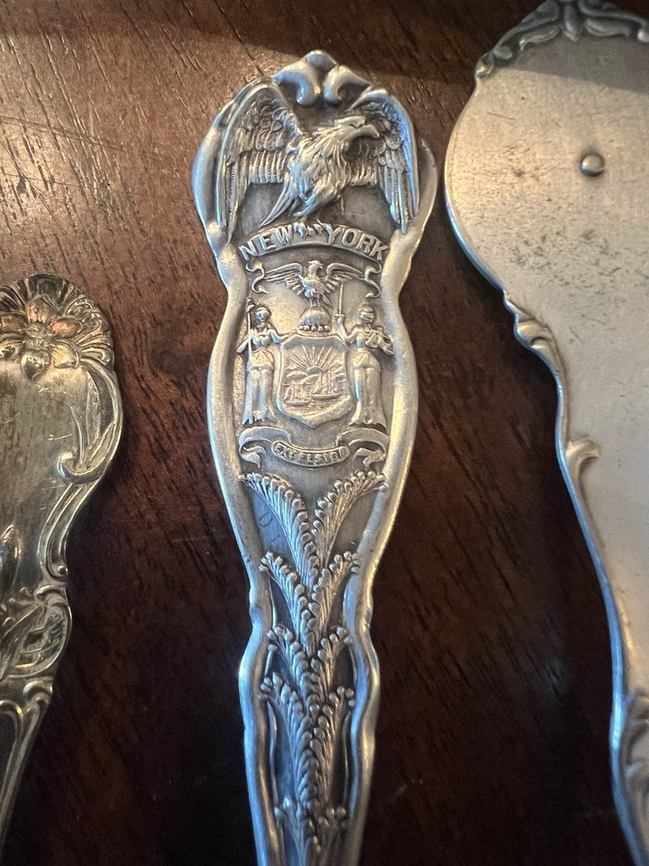 Lot Of Vintage Silver Plated Spoons | eBay