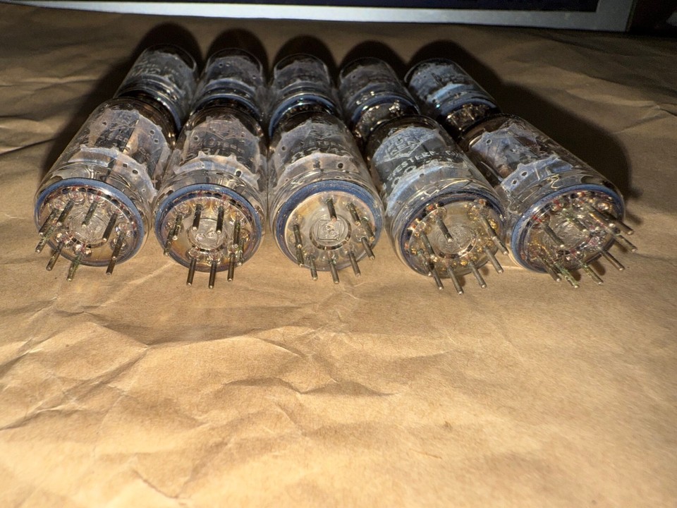 TELEFUNKEN 12AX7/ECC83 vintage tube diamond bottom MADE IN GERMANY ...