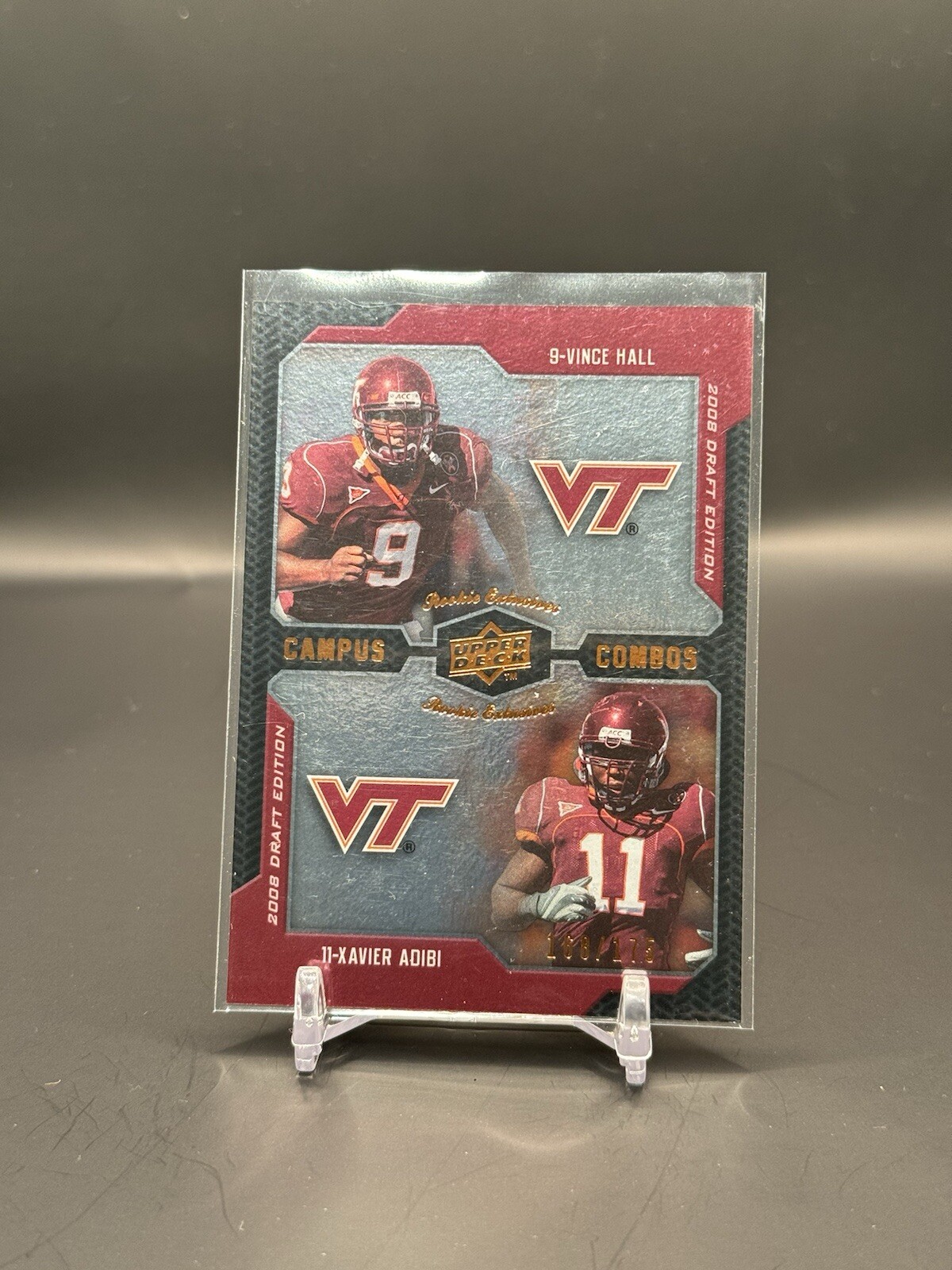 2008 Upper Deck Draft Edition Bronze #240 Vince Hall/Xavier Adibi | eBay