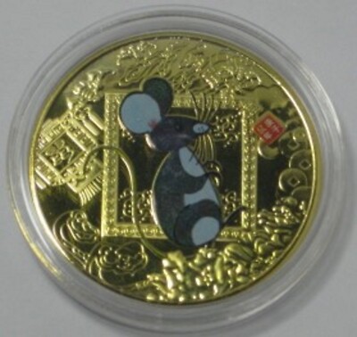 2020 YEAR OF THE RAT GOLD FINISH CHALLENGE COIN | eBay
