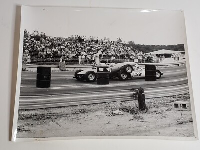 Formula B Racing Mishap Vintage B&W Photo SCCA Rally 1965 Kansas City ...