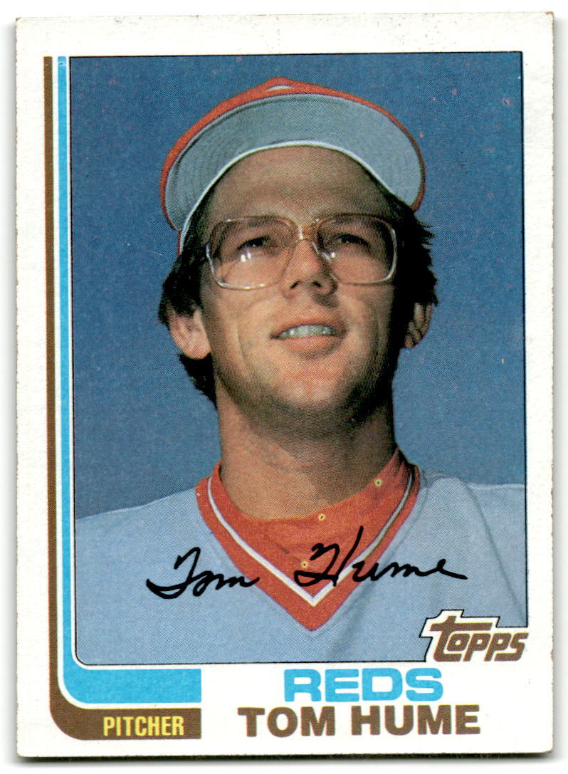 1982 Topps #763 Tom Hume Cincinnati Reds | eBay