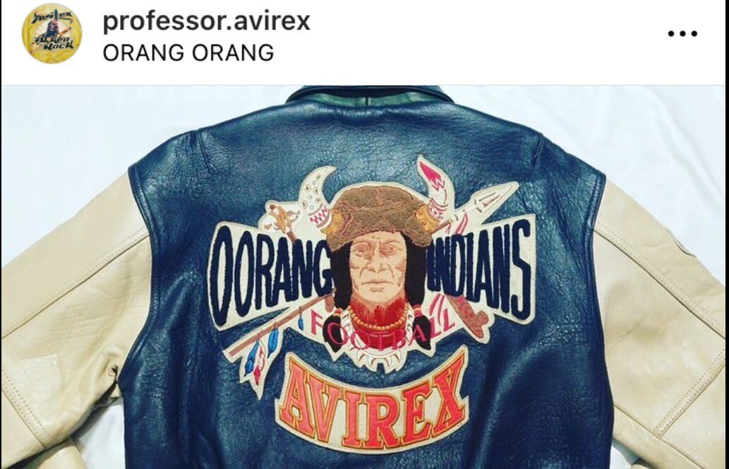 MINT Oorang Indian Head Avirex leather Most Sought After Jacket NYC USA ...