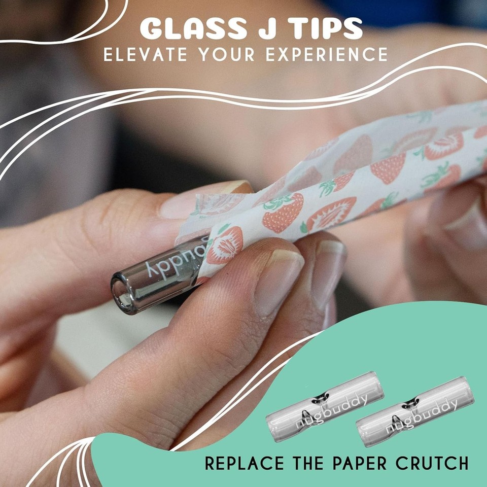 Glass Tips for Joints - 8mm Reusable Rolling - Mouthpiece Smoke | eBay