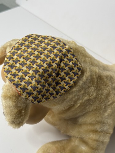 RUSHTON Star Creations Rubber Face Bulldog W/Beret Vintage 1950's Plush ...