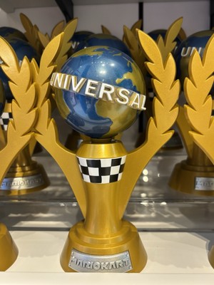 Universal Studios Epic Universe Super Nintendo World Mario Kart Trophy ...