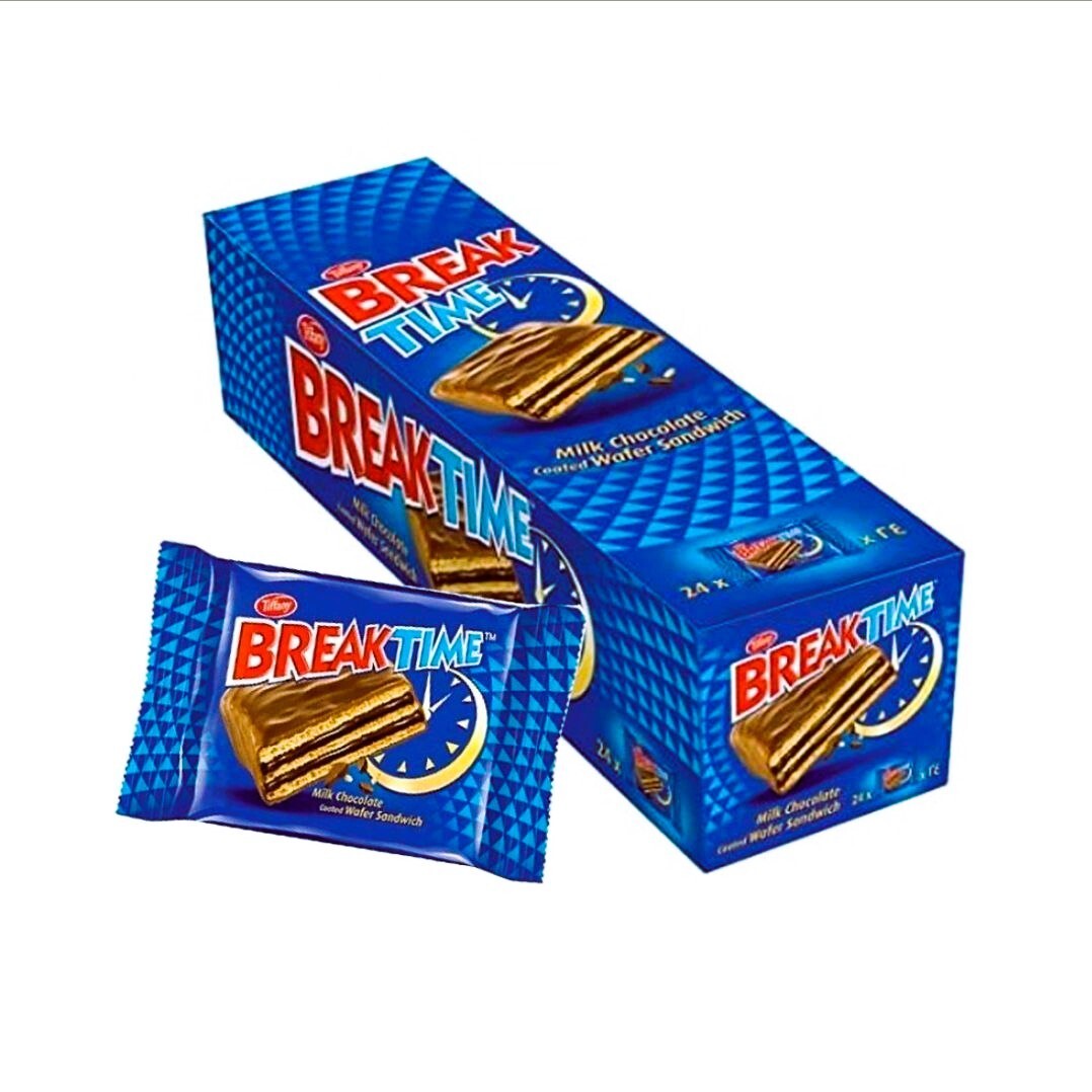 Chocolate Wafer Breaktime Milk 24 x 14.5g | eBay