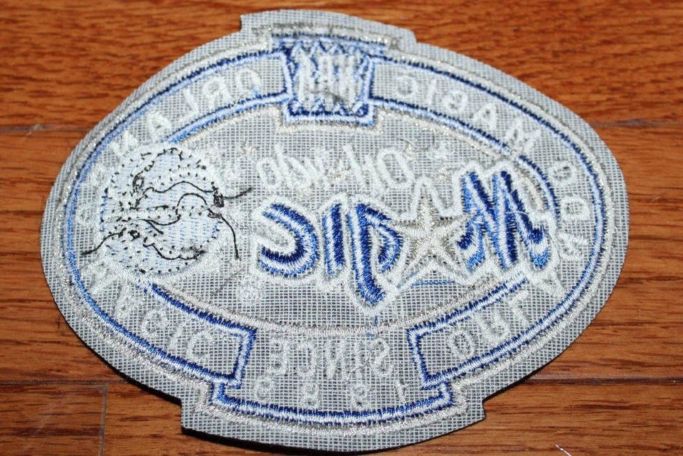 NEW Orlando Magic Crest Sleeve or Hoodie Sized Embroidered Patch Large ...
