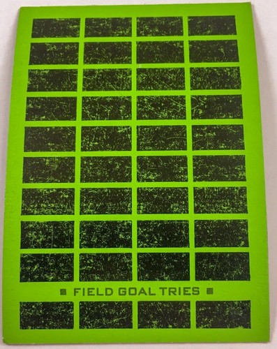 1975 Topps Rules for NFL Football Scratch-Off Game Card Unscratched | eBay