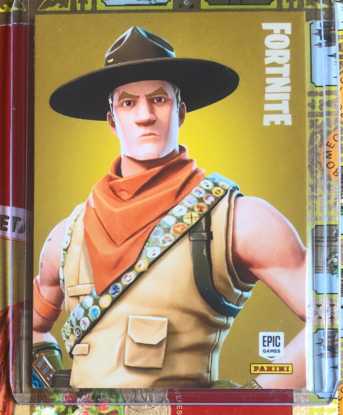 Sash Sergeant !! 2019 FORTNITE Trading Card RARE Outfit! | eBay