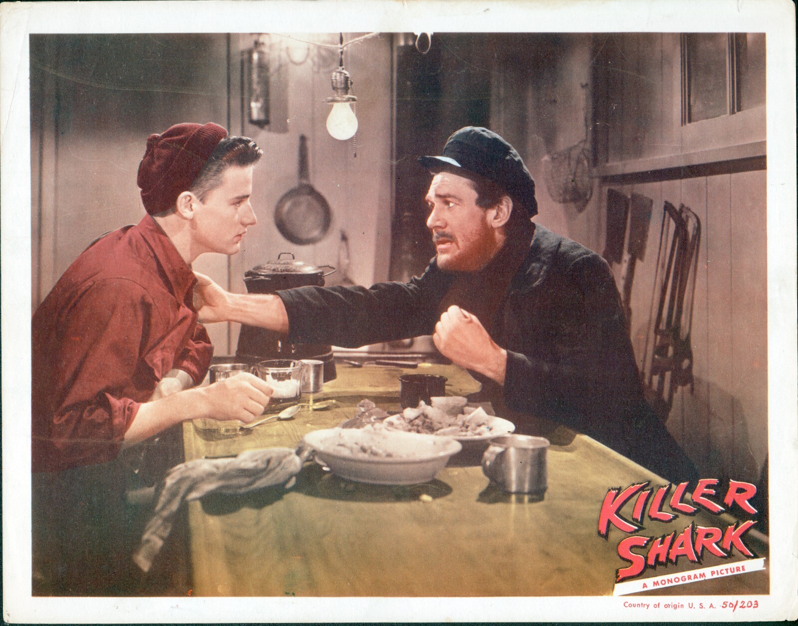 Killer Shark (1950) 11x14 lobby card #5 | eBay