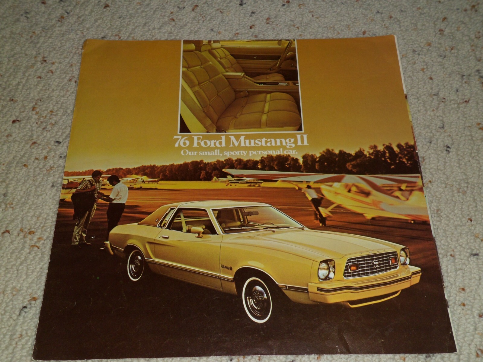 1976 '76 Ford Mustang II color brochure 6 pages | eBay