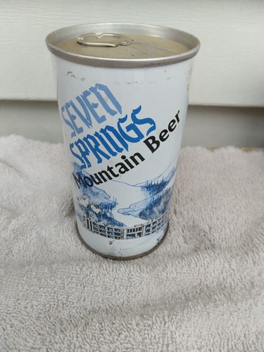 SEVEN SPRINGS STRAIGHT STEEL CHEAP BEER CAN CANS EMPTY UP | eBay