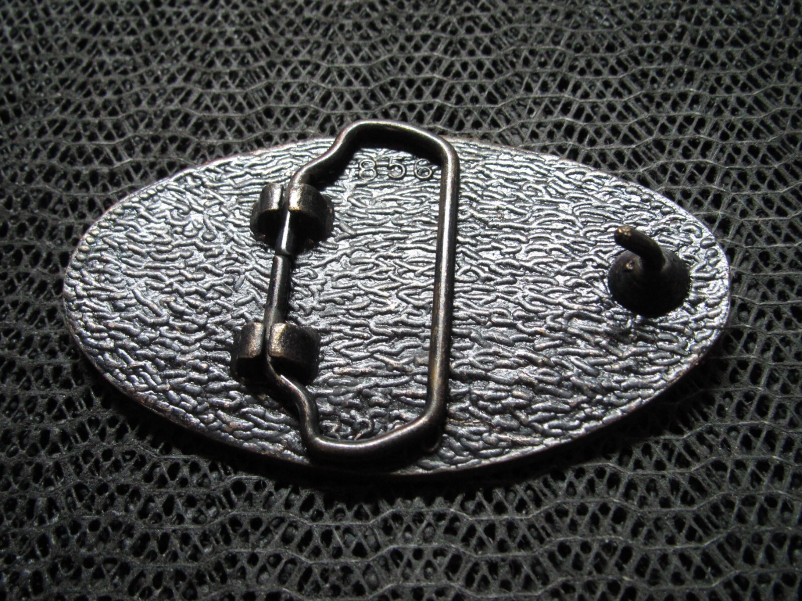 1874 STEAM LOCOMOTIVE TRAIN BELT BUCKLE! VINTAGE! 198… - Gem