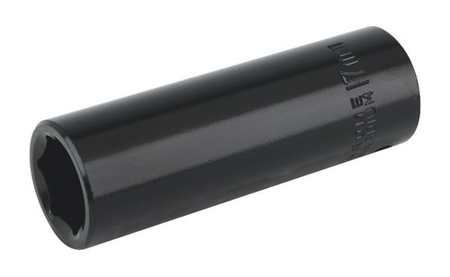 Sealey 17mm Deep Impact Socket 1/2"Sq Drive 6 Point Wall drive IS1217D ...