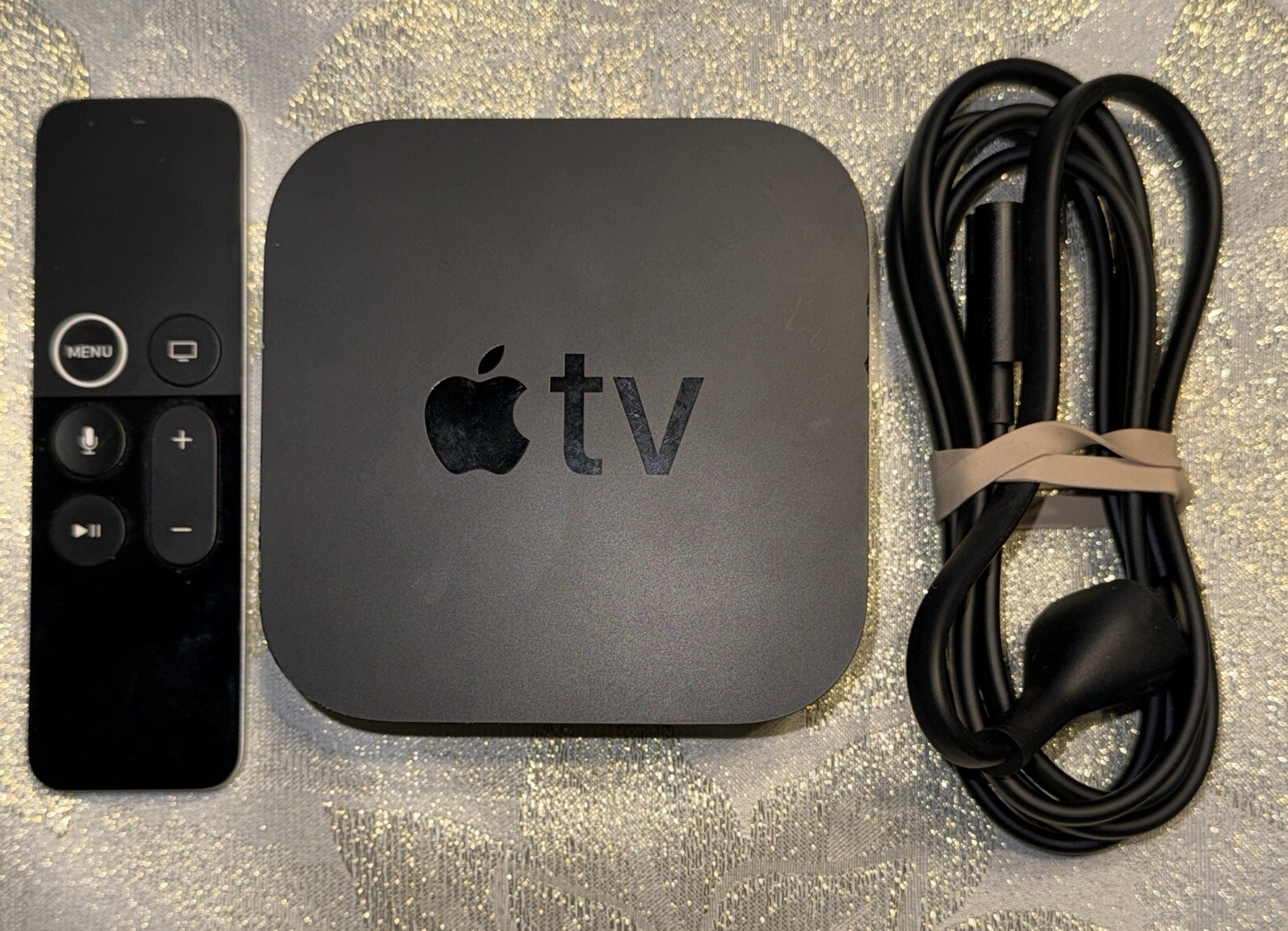 Apple TV 4K 5th Gen HD Streaming Media Player 32GB Black A1842 MQD22LL ...