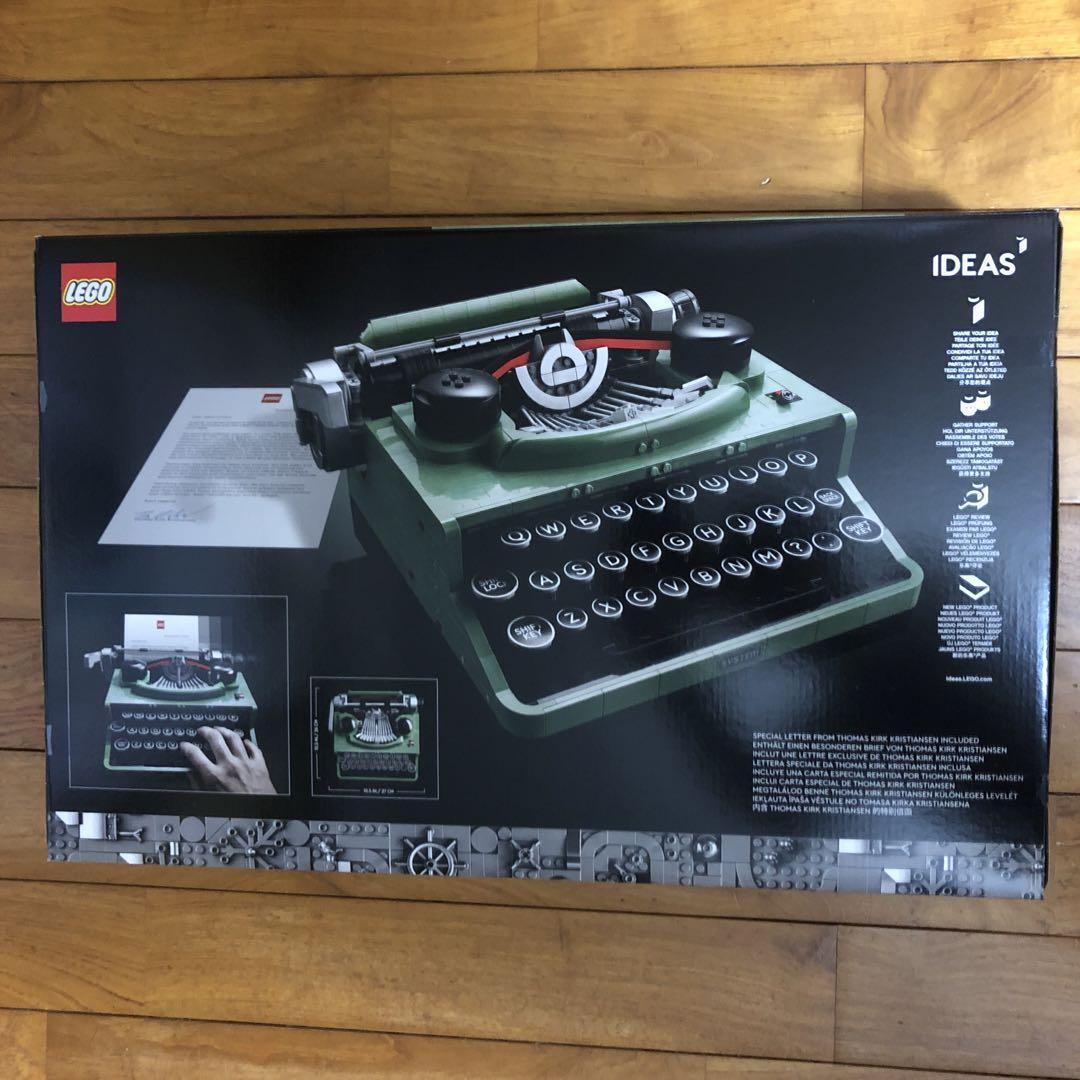 LEGO Ideas 21327 Typewriter (2079 Pcs) Moves and makes realistic sounds ...