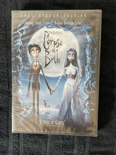 Tim Burton's Corpse Bride DVD (Full Screen Edition) Brand New SEALED | eBay