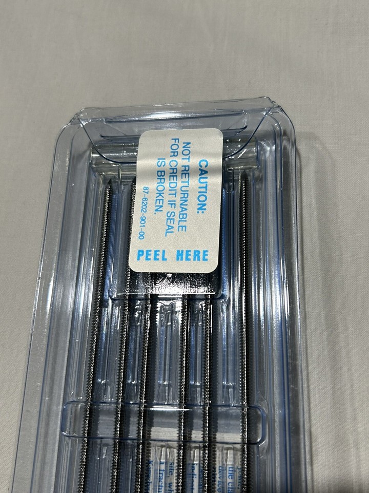 Zimmer 9” Non-Sterile Steinmann Pins, Threaded 2620-01, Box of 6 Pin ...