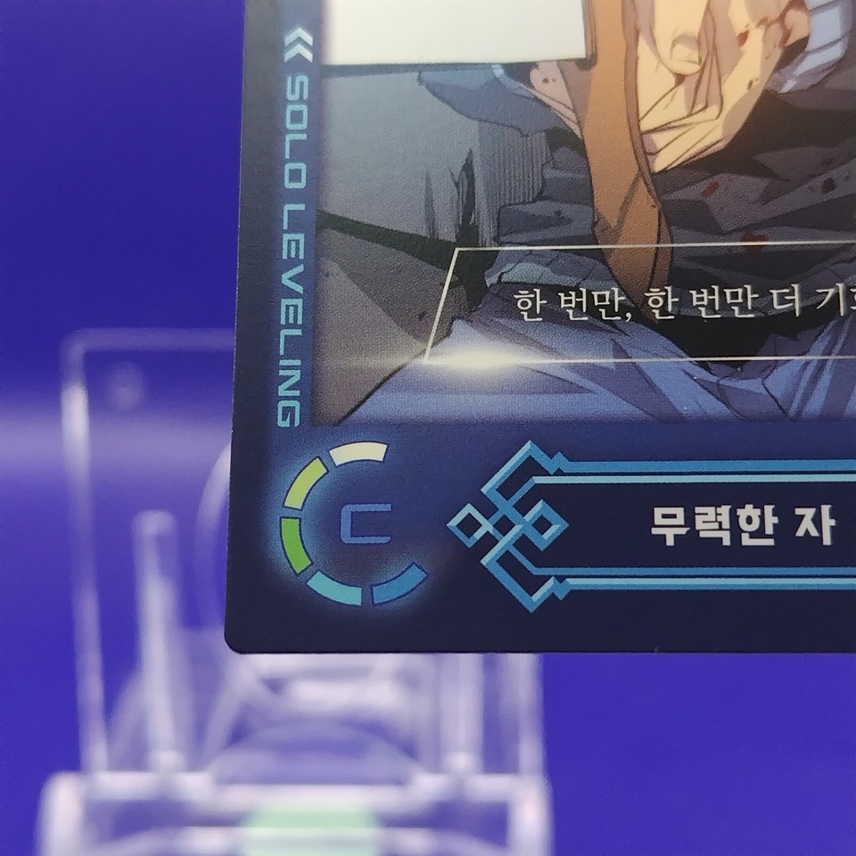 Sung Jin-woo Solo Leveling Korean D&C Media Licensed Card From Japan SL ...