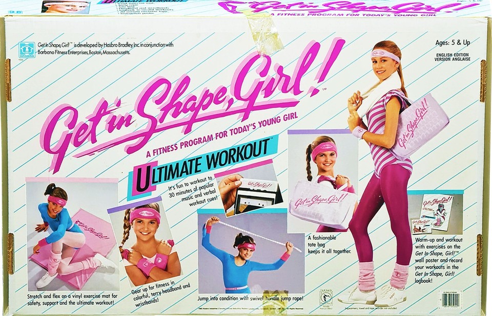 Get in Shape Girl: Ultimate Workout, Vintage 1986 Collectible, New! MIB ...