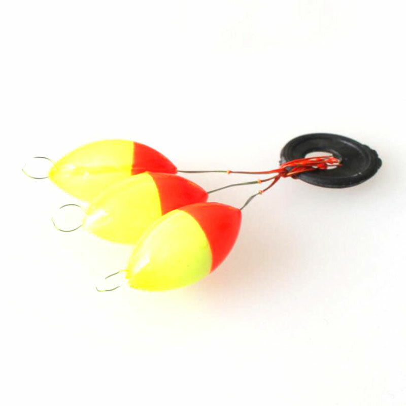2/10pcs Strike Indicators Oval Sliding Floating Lines Tackle Sea Fly ...